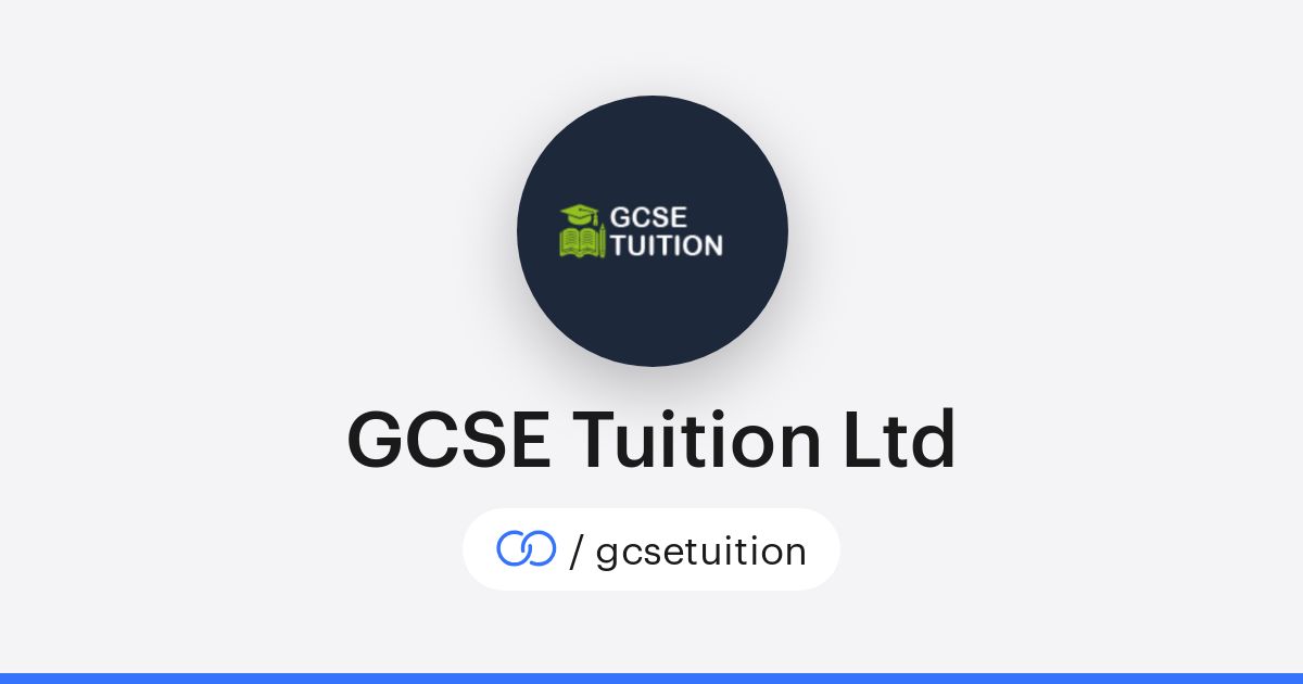 GCSE Tuition Ltd (/gcsetuition) · solo.to