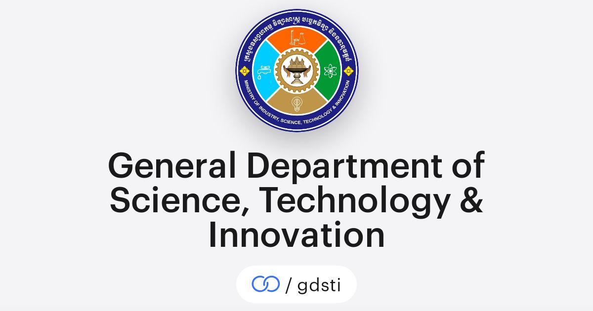 General Department of Science, Technology & Innovation (/gdsti) · solo.to