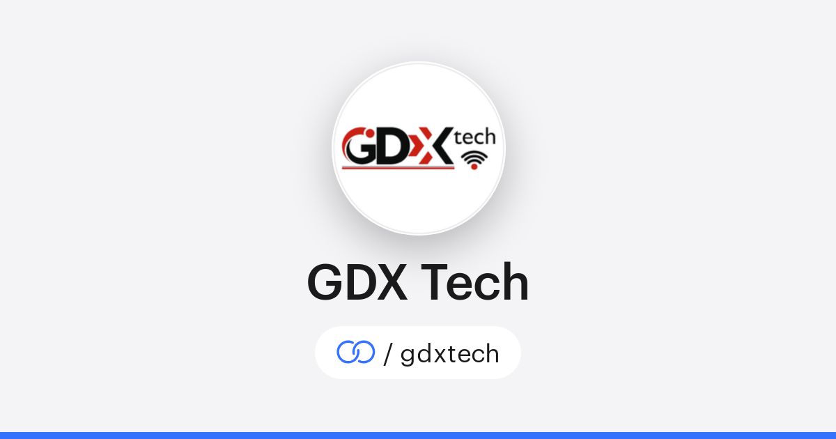 GDX Tech (/gdxtech) · solo.to
