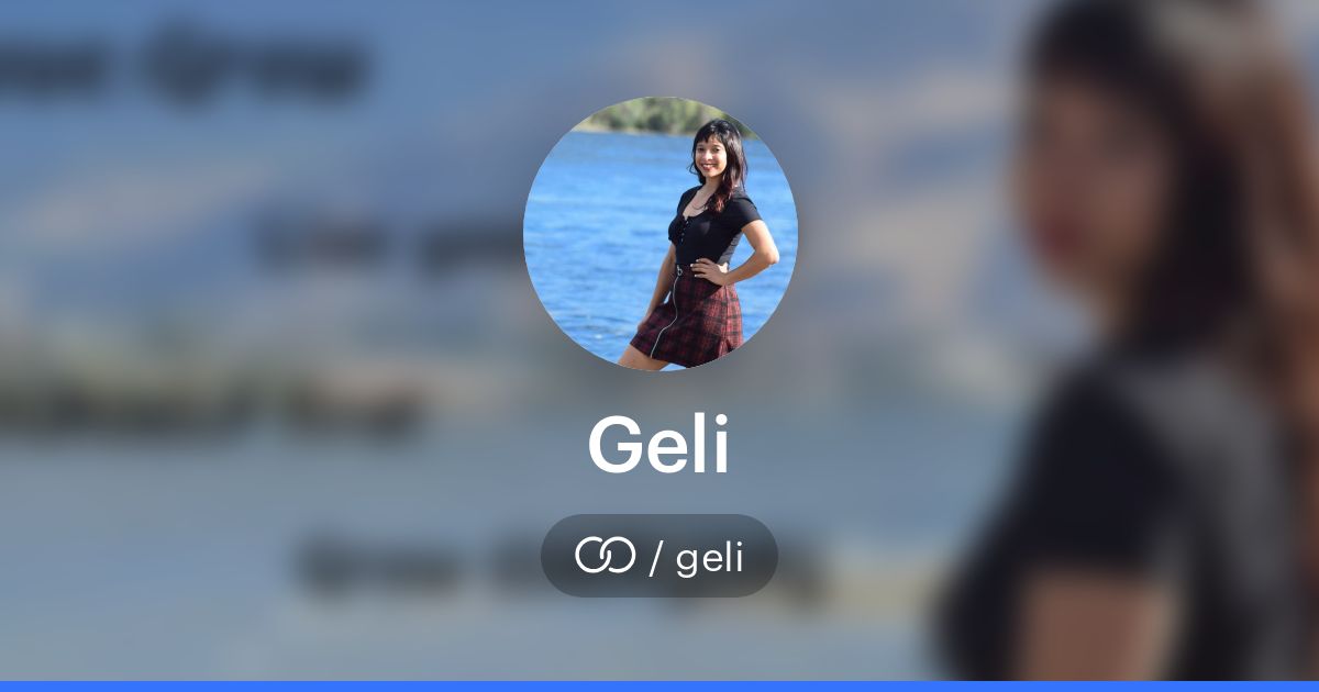 Geli · solo.to