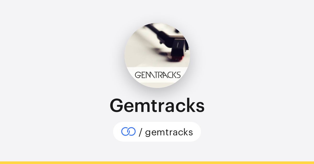Gemtracks · solo.to