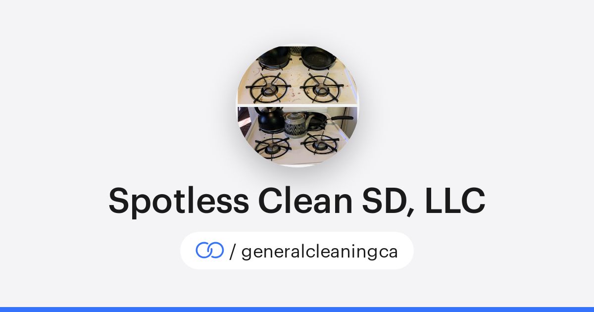 Spotless Clean SD, LLC (/generalcleaningca) · solo.to