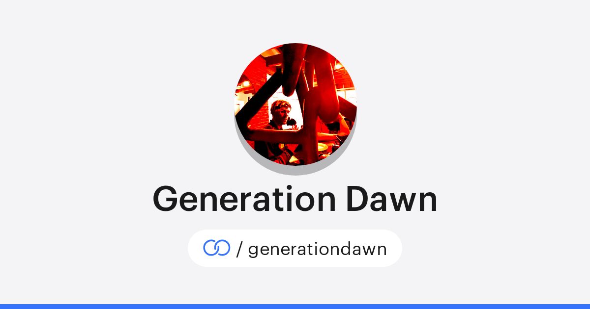 Generation Dawn Generationdawn Solo To