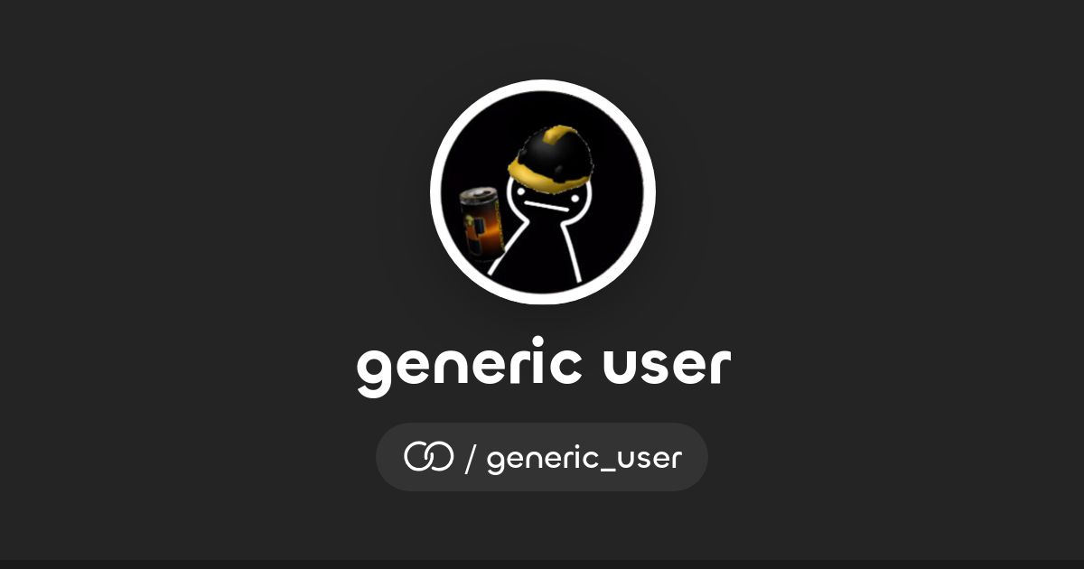 generic user (/generic_user) · solo.to