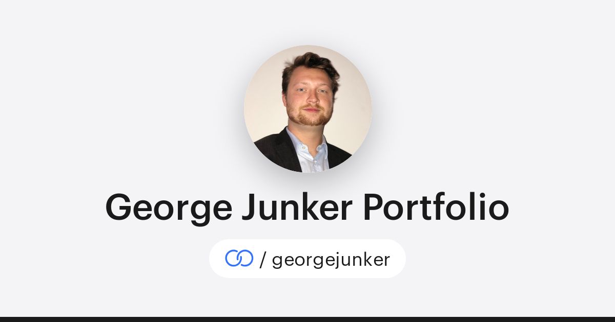 George Junker Portfolio (/georgejunker) · solo.to