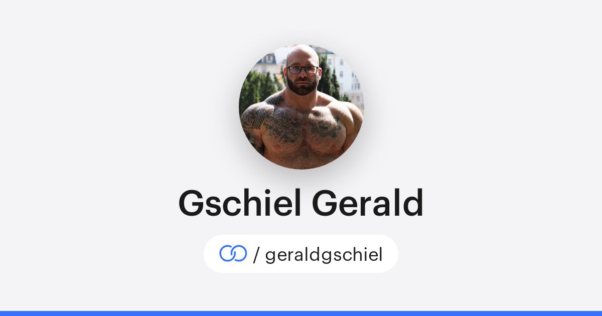 Gschiel Gerald (/geraldgschiel) · solo.to