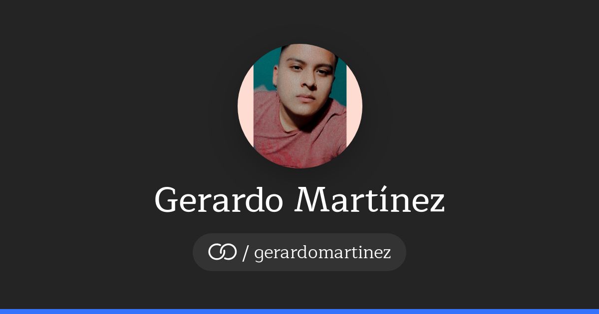 Gerardo Martínez (/gerardomartinez) · solo.to