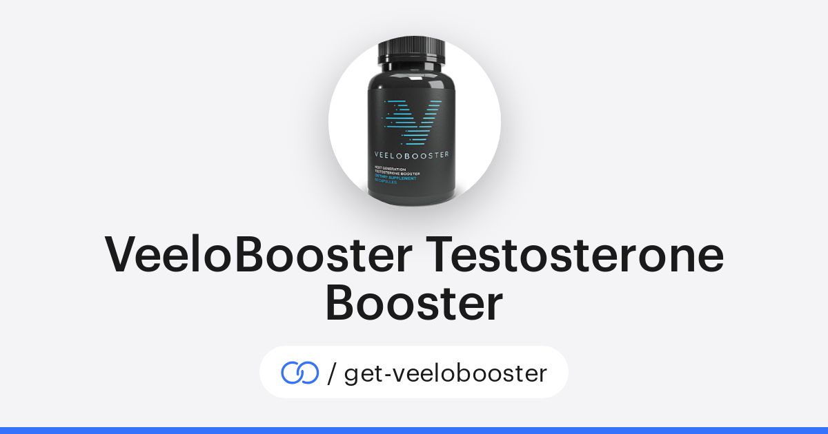 VeeloBooster Testosterone Booster (/get-veelobooster) · solo.to