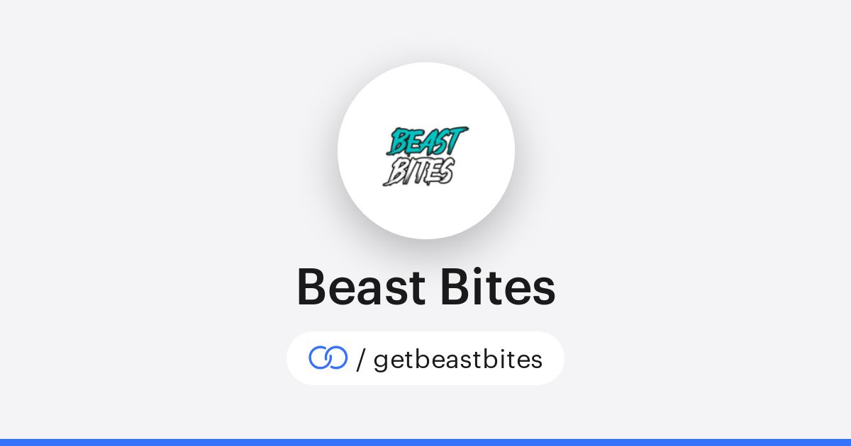 Beast Bites (/getbeastbites) · solo.to