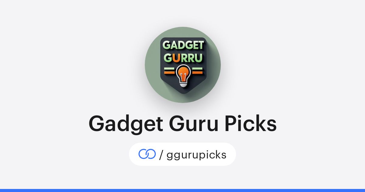 Gadget Guru Picks (/ggurupicks) · solo.to
