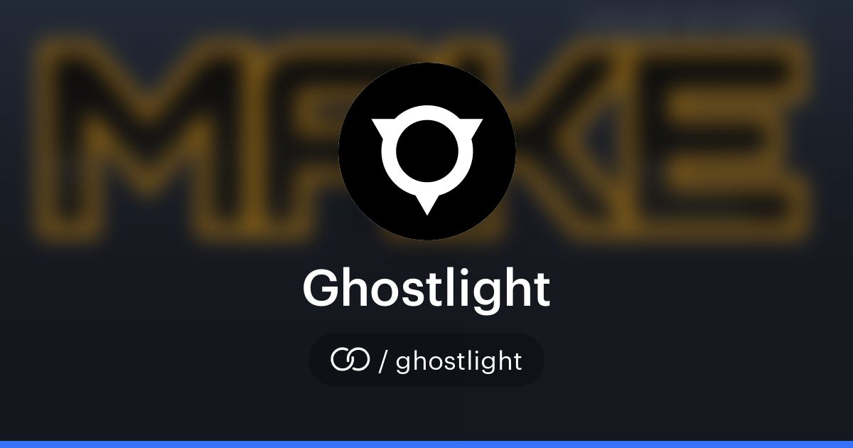Ghostlight · solo.to