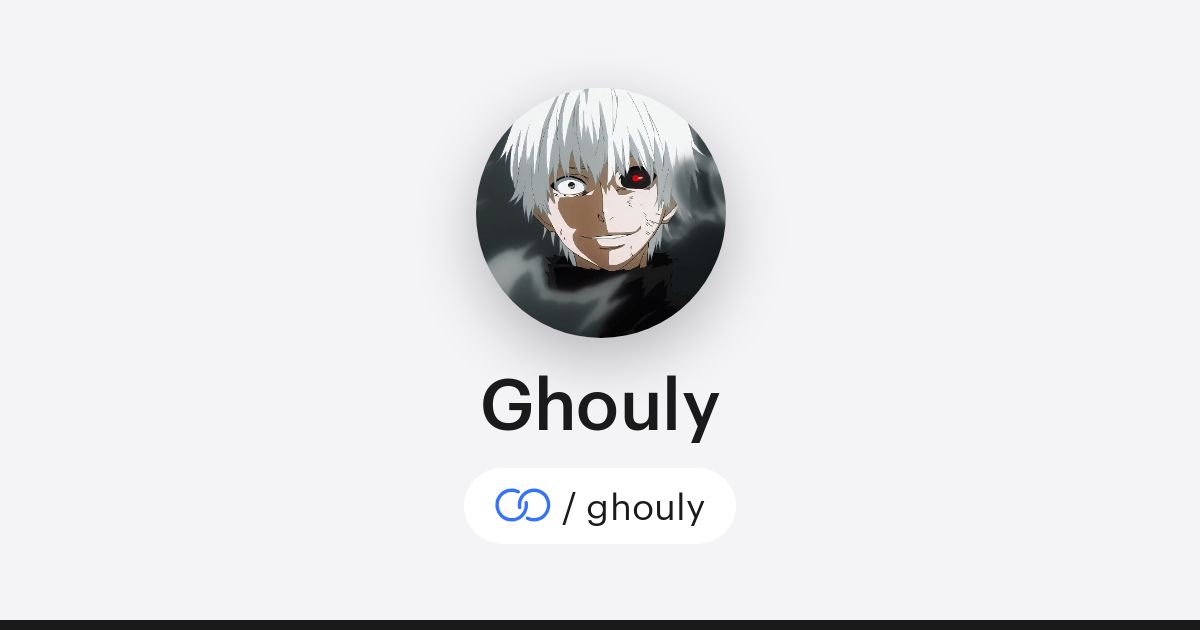 Ghouly (/ghouly) · solo.to