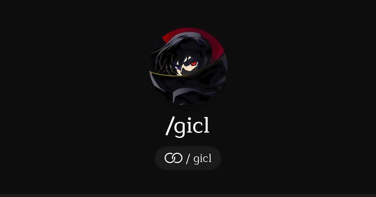 /gicl · solo.to