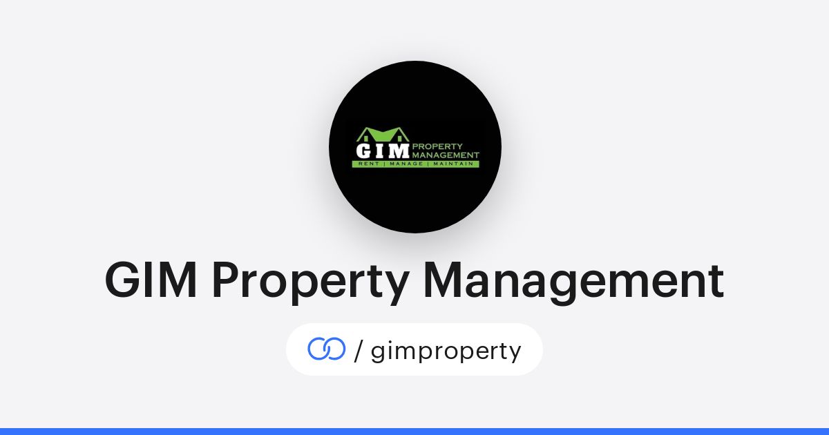 GIM Property Management (/gimproperty) · solo.to