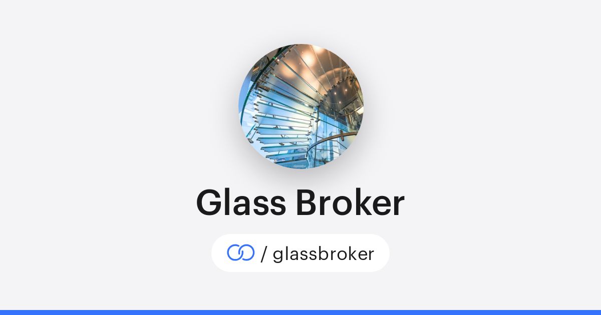 Glass Broker (/glassbroker) · solo.to