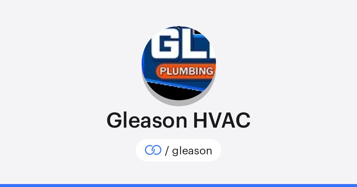 Gleason HVAC (/gleason) · solo.to