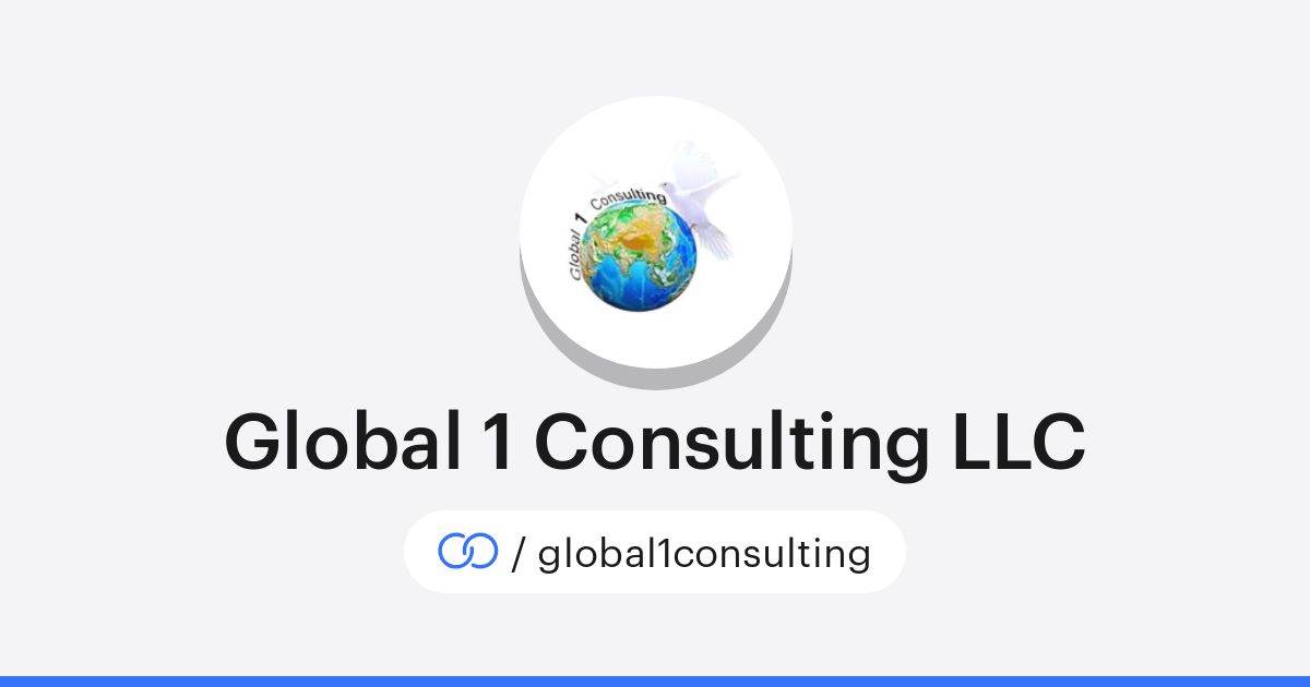 Global 1 Consulting LLC (/global1consulting) · solo.to