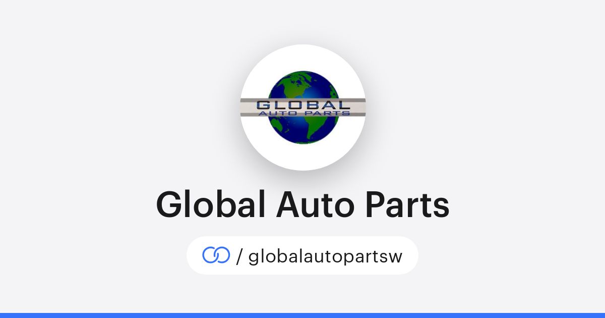 Global Auto Parts (/globalautopartsw) · solo.to