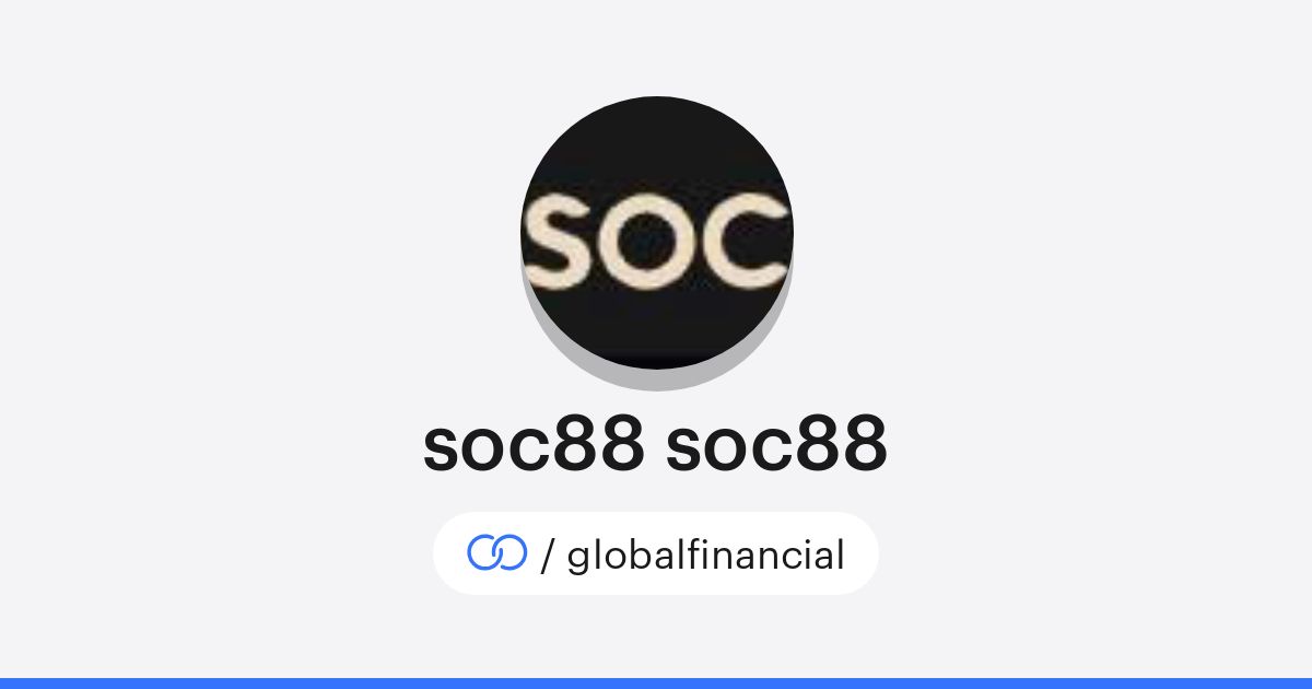 soc88 soc88 (/globalfinancial) · solo.to