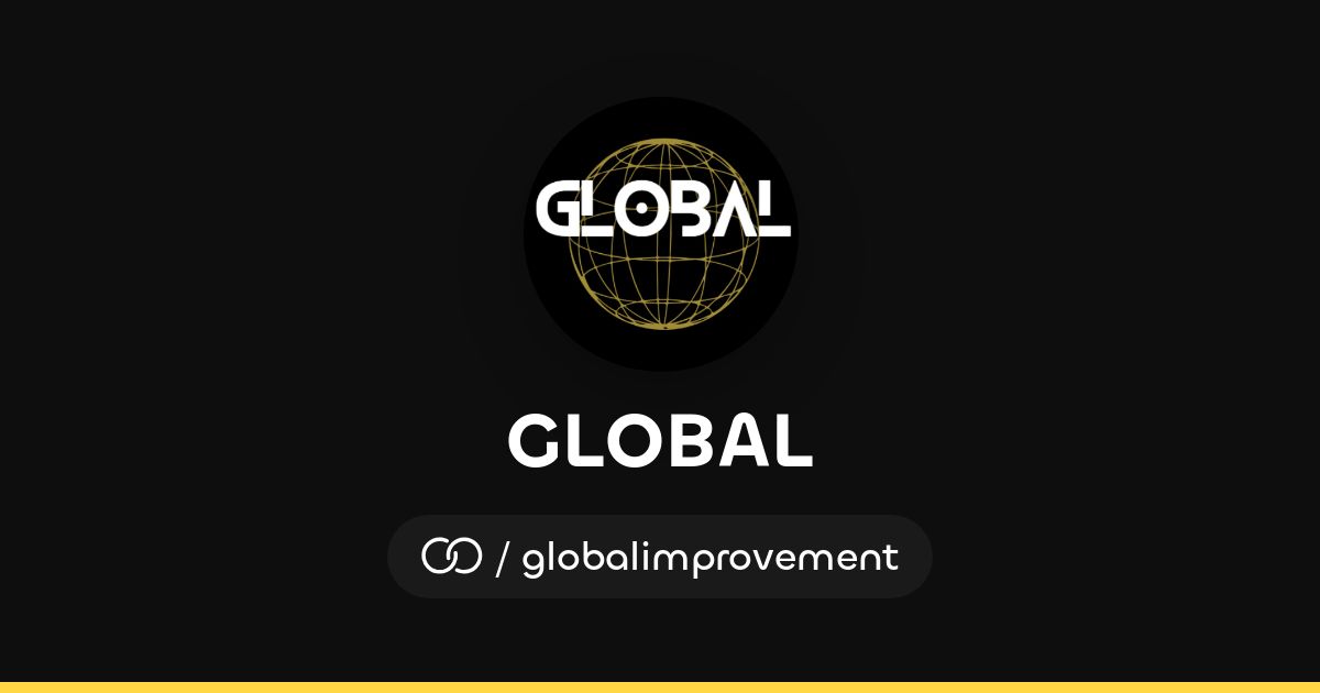 GLOBAL (/globalimprovement) · solo.to