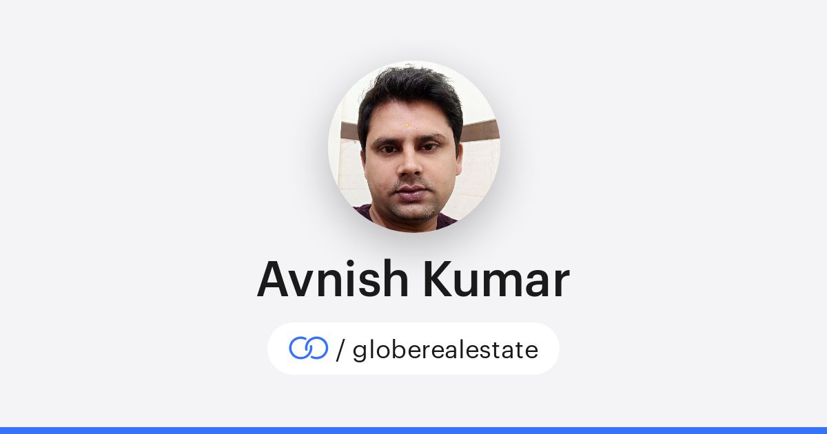 Avnish Kumar (/globerealestate) · solo.to