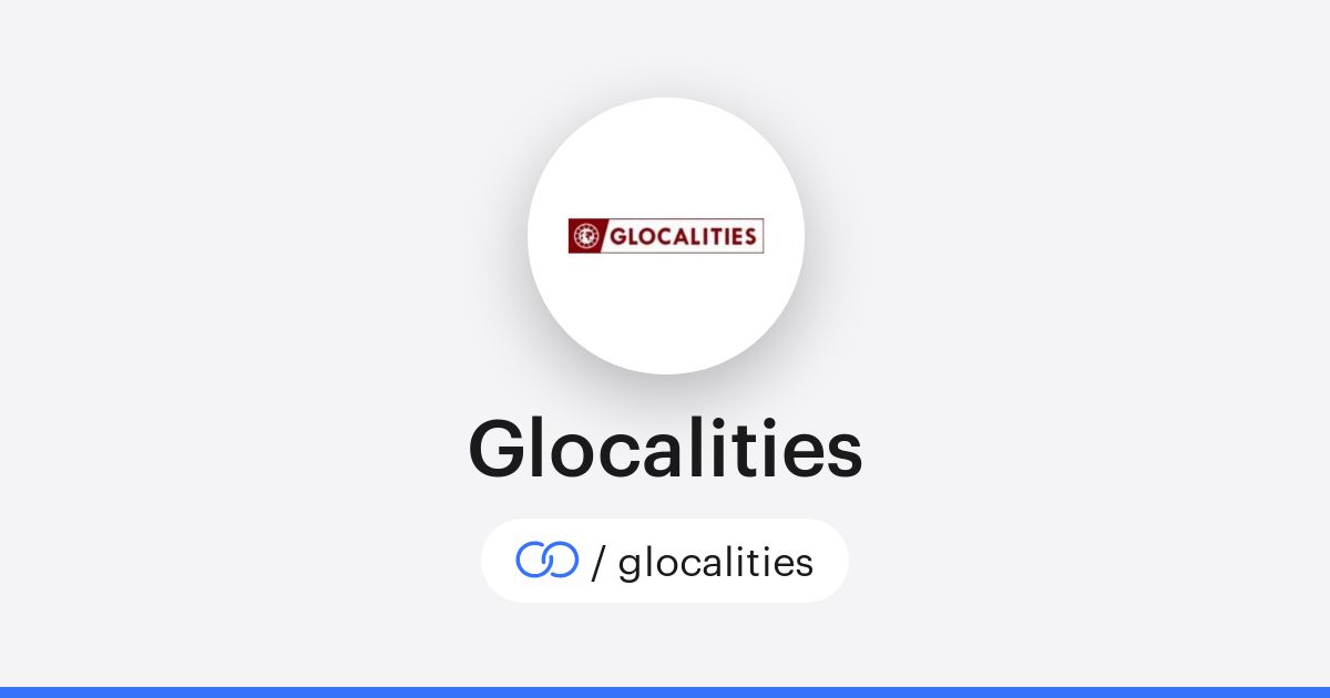 Glocalities · solo.to
