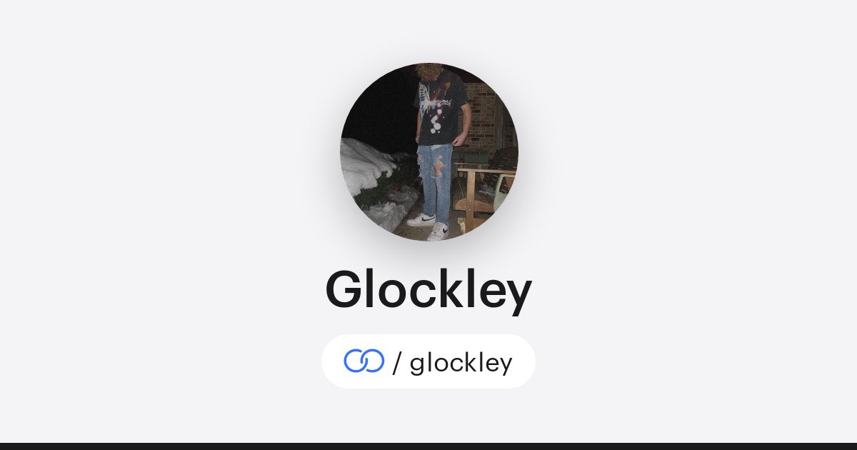 Glockley (/glockley) · solo.to