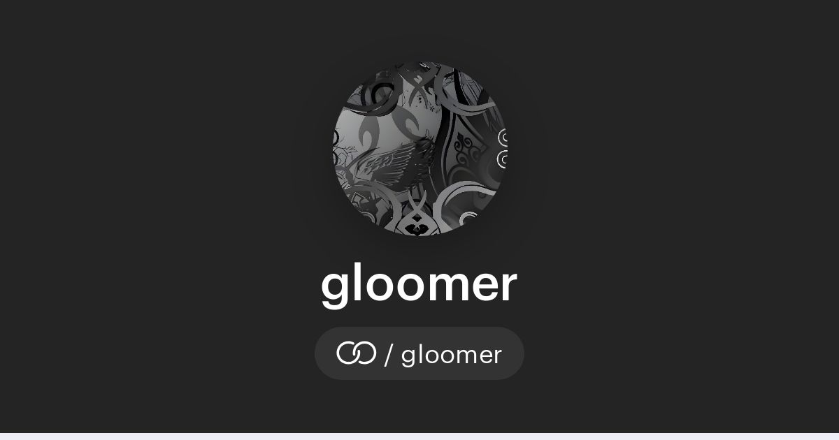 gloomer · solo.to