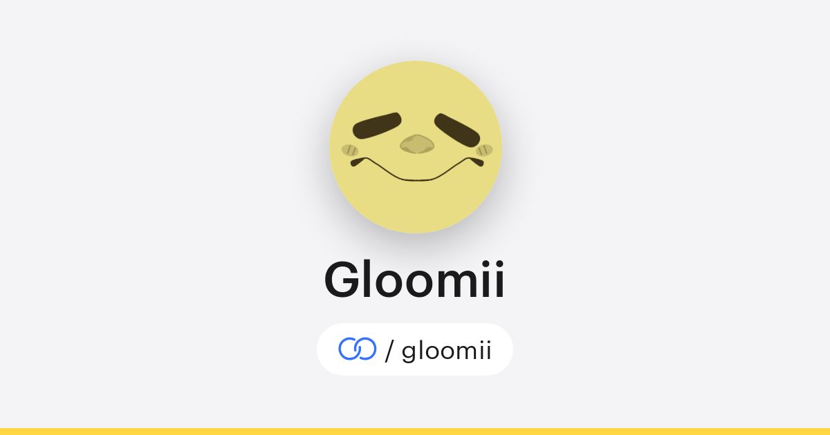 Gloomii · solo.to