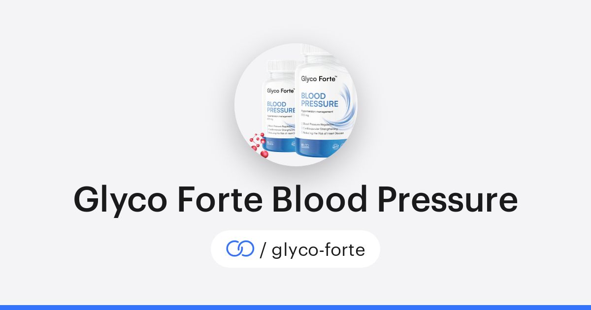 Glyco Forte Blood Pressure (/glyco-forte) · solo.to