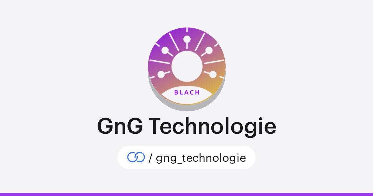 GnG Technologie (/gng_technologie) · solo.to