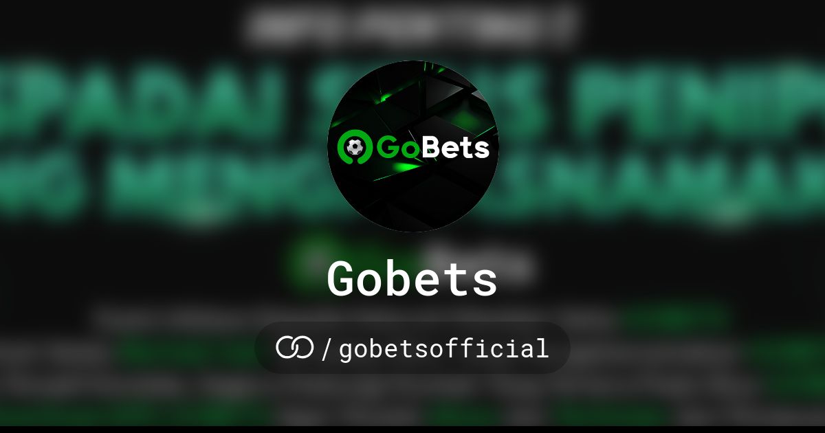 Gobets (/gobetsofficial) · solo.to
