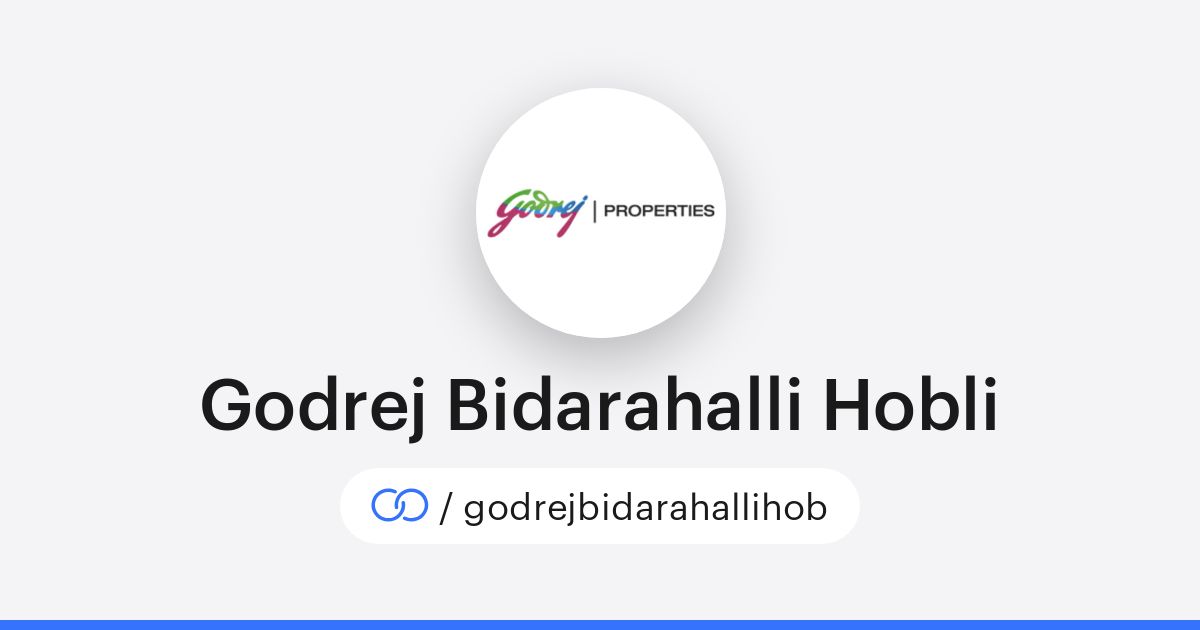Godrej Bidarahalli Hobli (/godrejbidarahallihob) · solo.to
