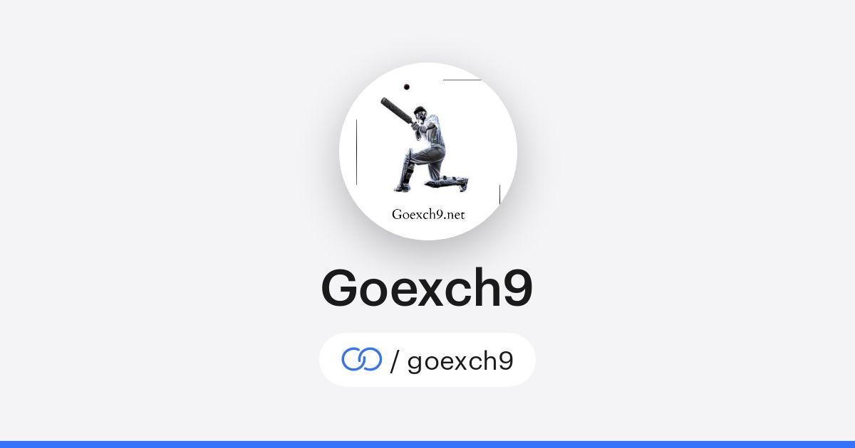 Goexch9 · solo.to