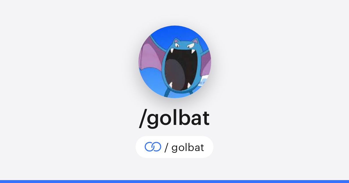 /golbat · solo.to