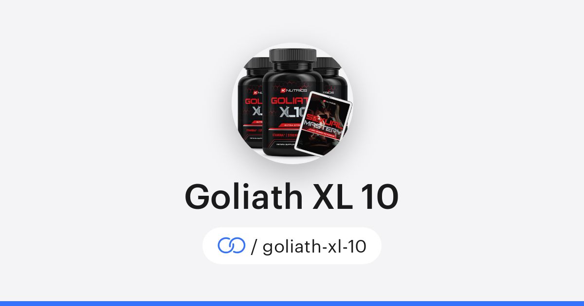 Goliath XL 10 (/goliath-xl-10) · solo.to