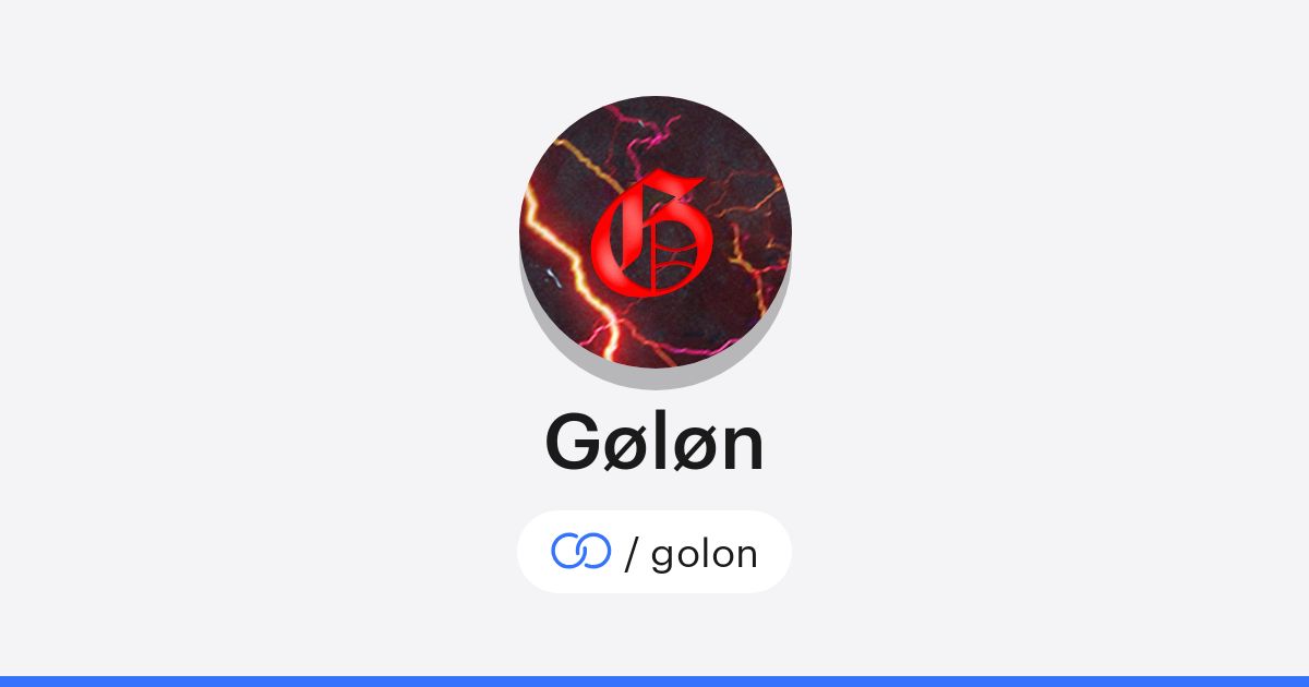 Gøløn (/golon) · solo.to