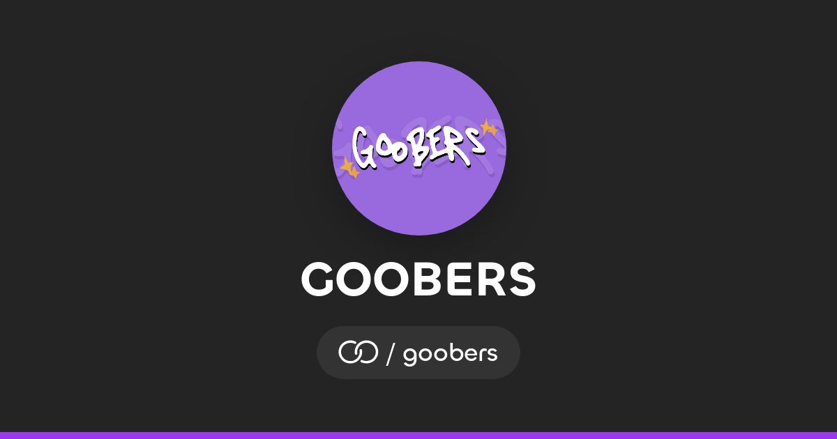 GOOBERS · solo.to