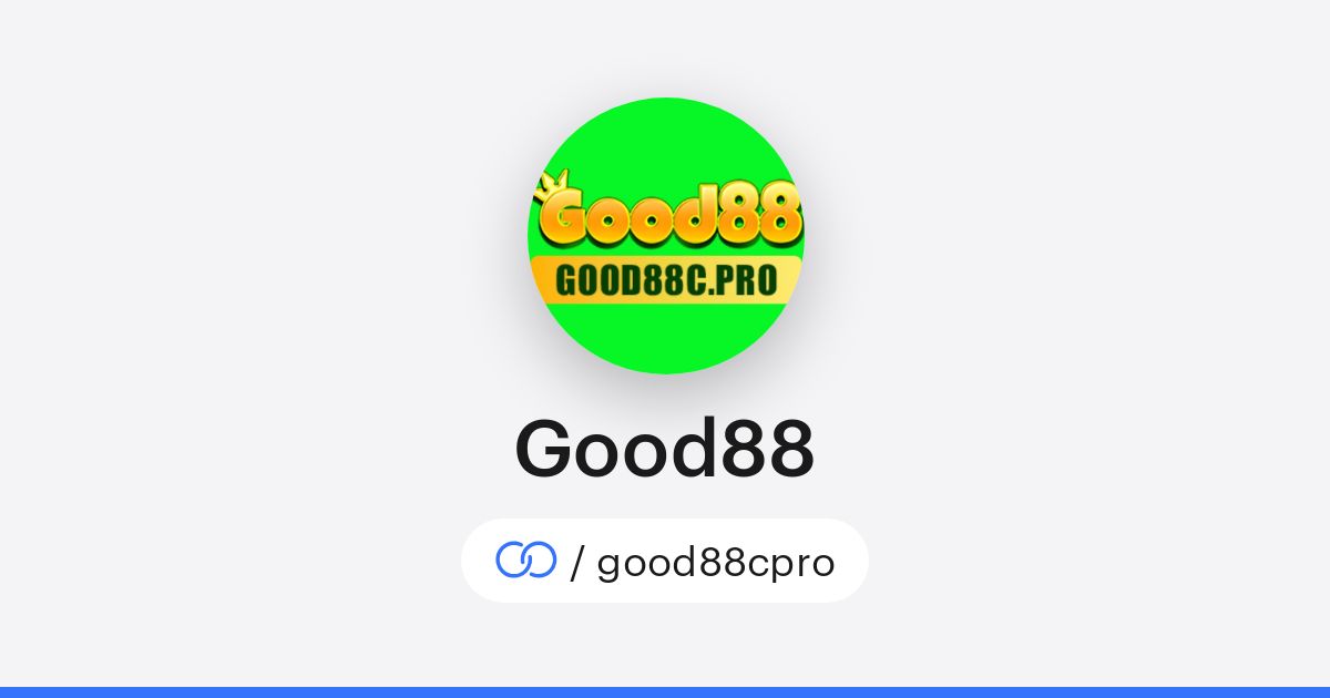 Good88 (/good88cpro) · solo.to