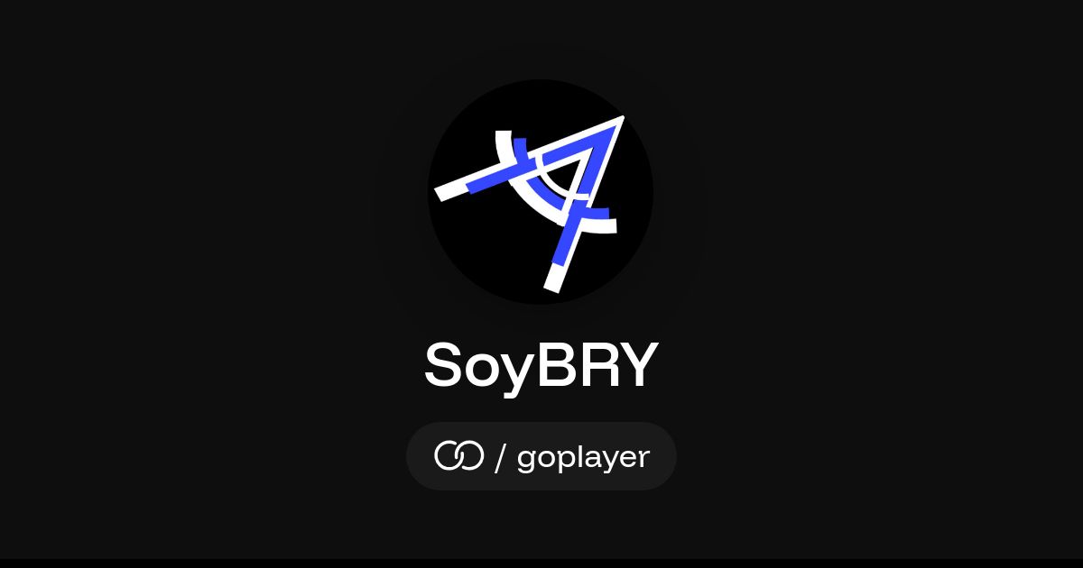 SoyBRY (/goplayer) · solo.to