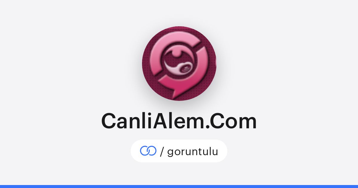 CanliAlem.Com (/goruntulu) · solo.to
