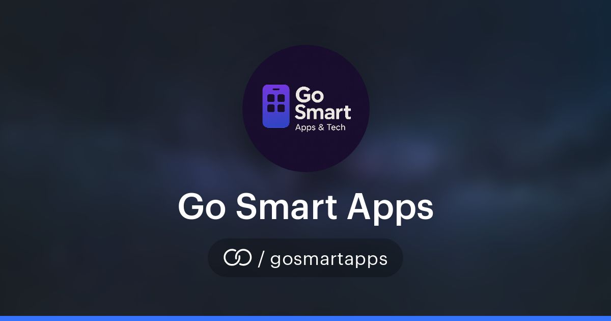 Go Smart Apps (/gosmartapps) · solo.to