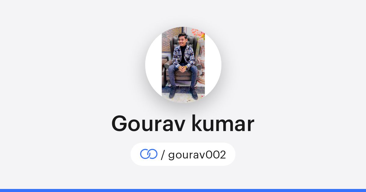 Gourav kumar (/gourav002) · solo.to