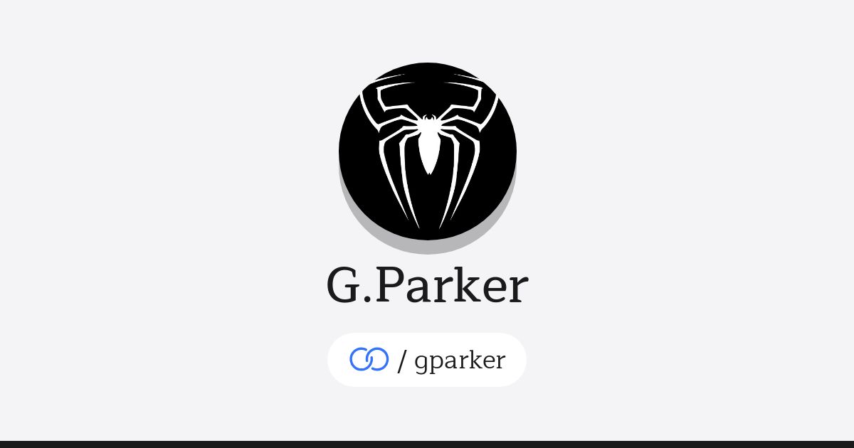 G.Parker (/gparker) · solo.to