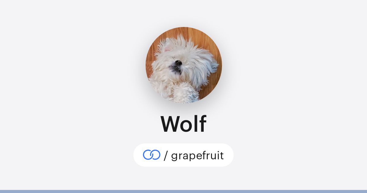Wolf (/grapefruit) · solo.to