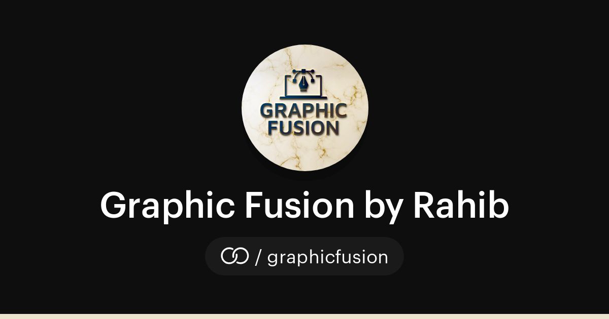 Graphic Fusion by Rahib (/graphicfusion) · solo.to