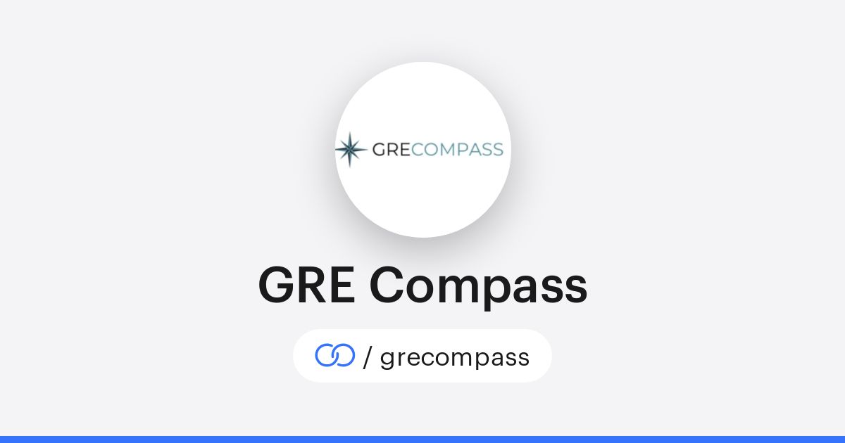GRE Compass (/grecompass) · solo.to