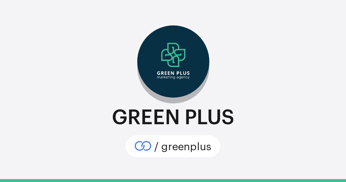 GREEN PLUS (/greenplus) · solo.to