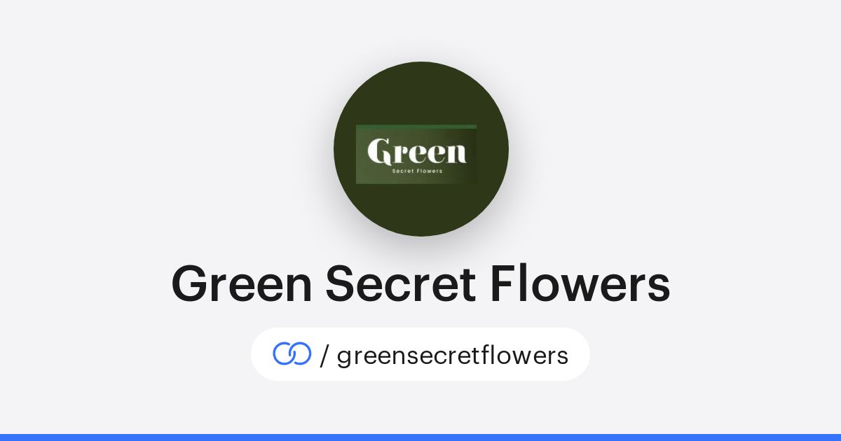 Green Secret Flowers (/greensecretflowers) · solo.to