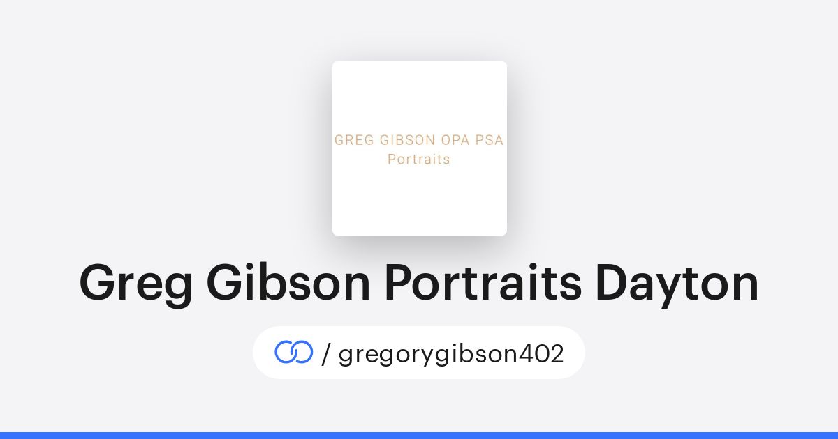 Greg Gibson Portraits Dayton (/gregorygibson402) · solo.to